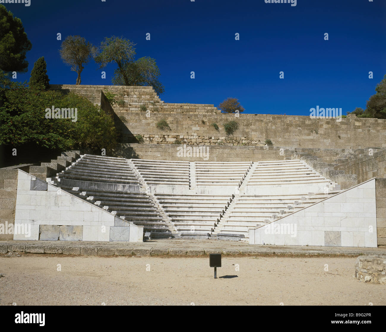 Monte smith acropolis of rhodes hi-res stock photography and images - Alamy