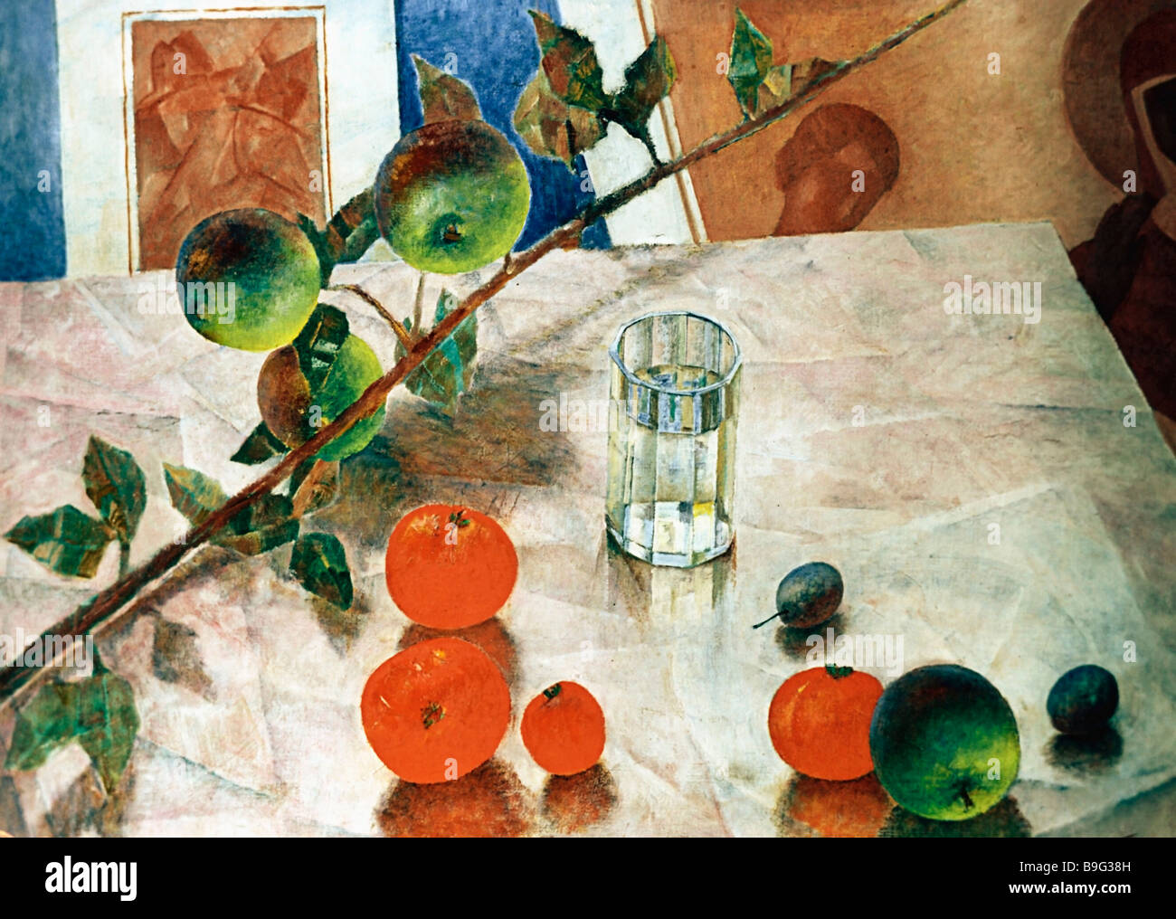 Still Life With Apples 1918 by Kuzma Petrov Vodkin 1878 1939 The State ...