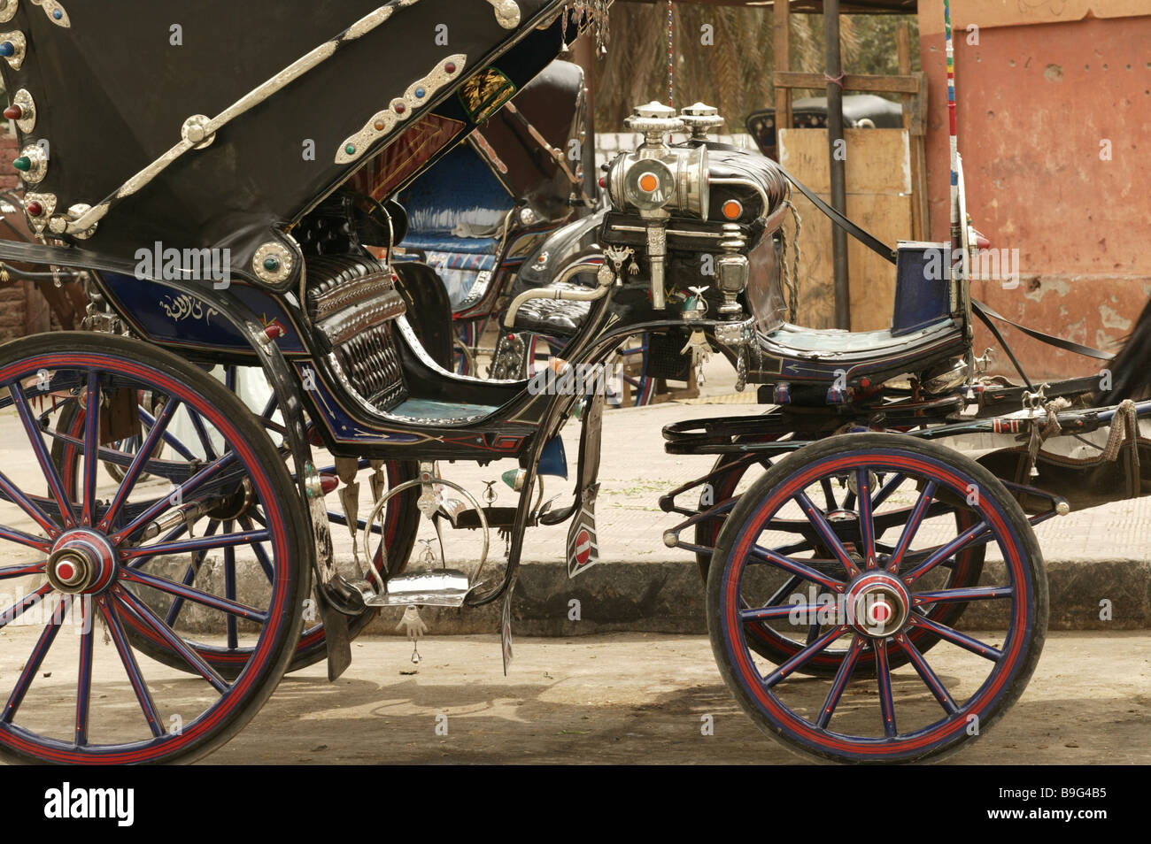 Egypt Luxor Bazar carriage Stock Photo - Alamy