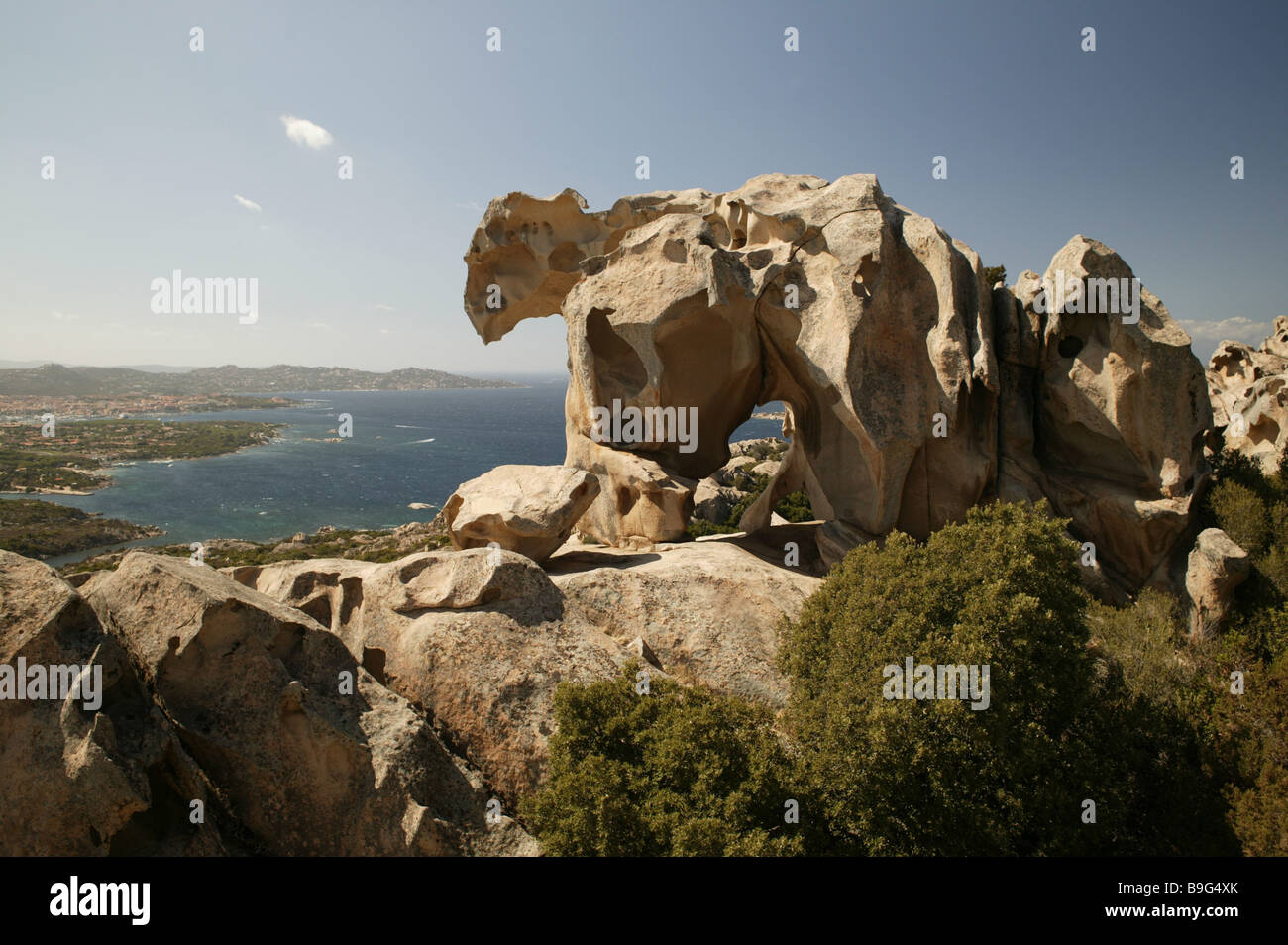 Italy Sardinia Capo d'Orso bear-rocks Stock Photo - Alamy