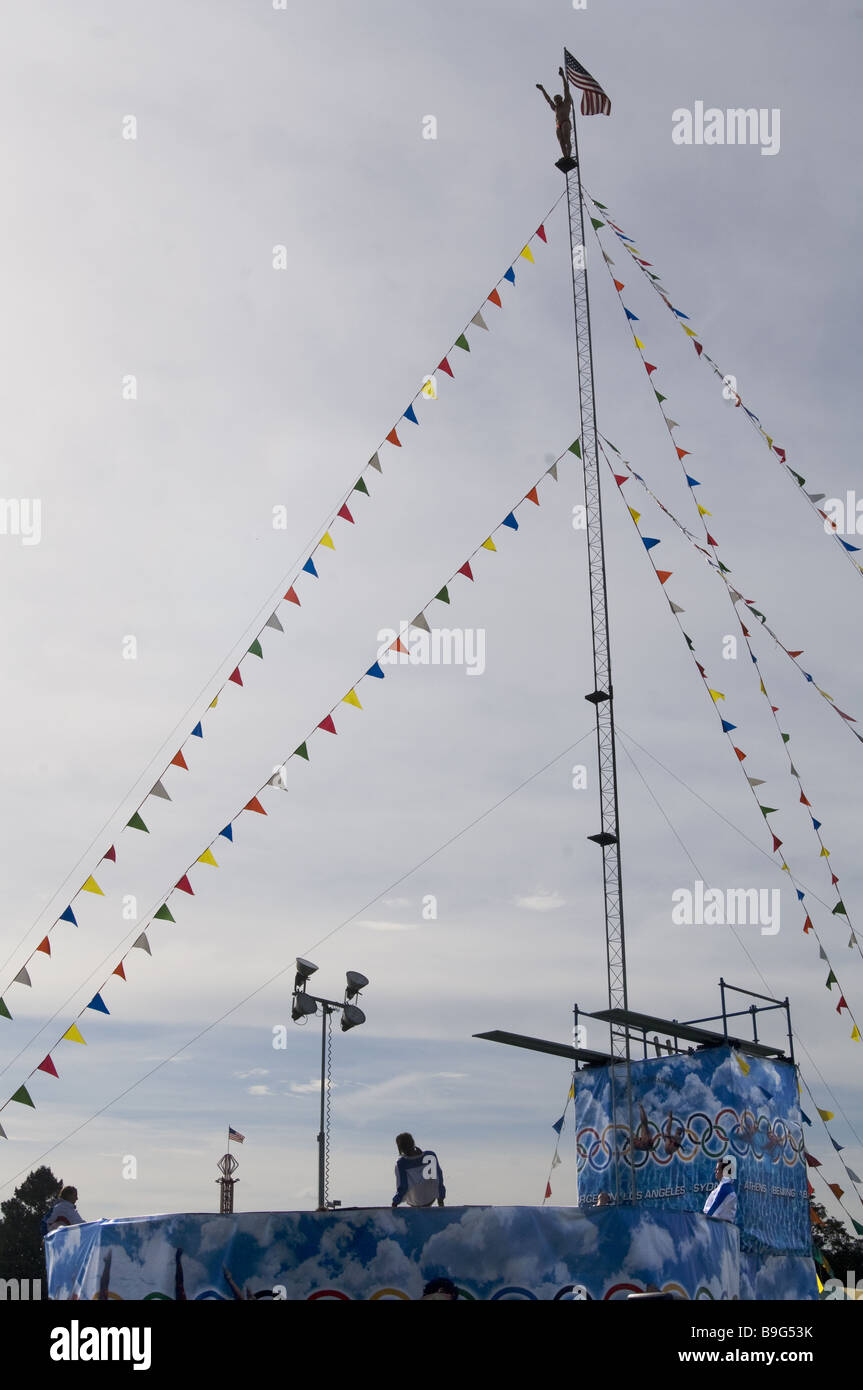 High Dive Stunt High Resolution Stock Photography and Images - Alamy