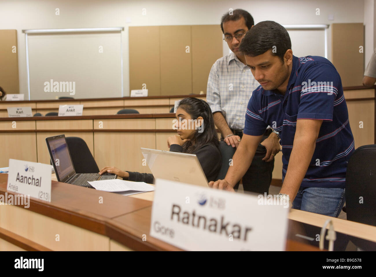 Indian business school hyderabad hi-res stock photography and images ...