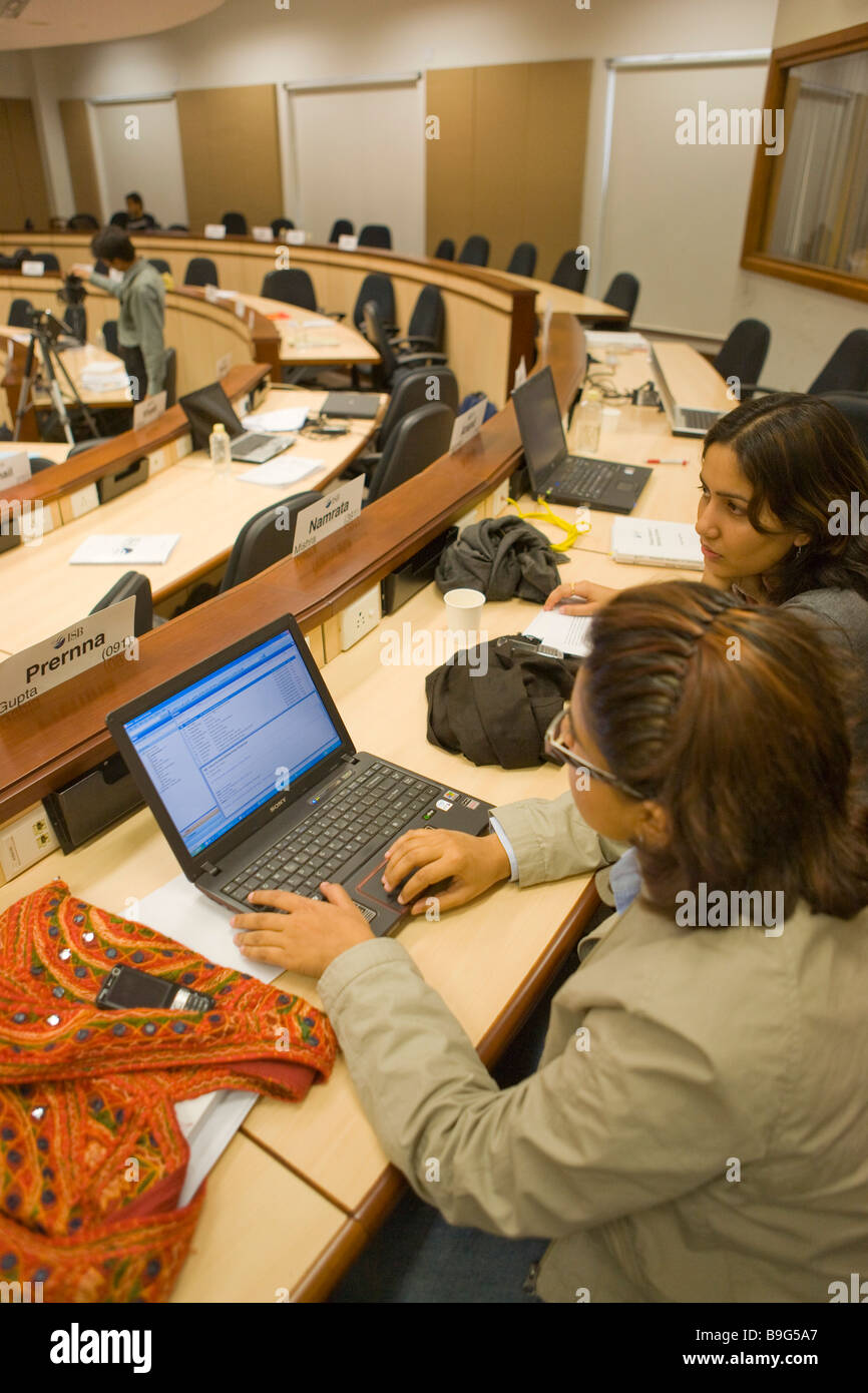 India Hyderabad Hi Tech City Indian School of Business Stock Photo - Alamy