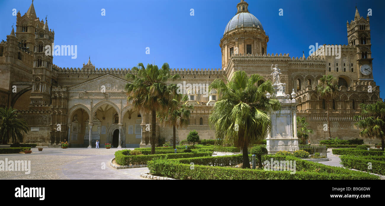 Italy island Sicily island Sicily Palermo cathedral destination city ...