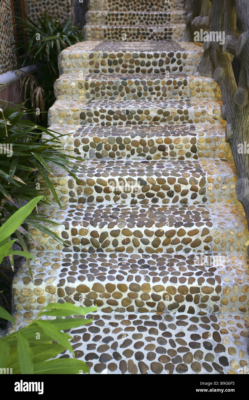 Stairway steps pattern stones Stock Photo - Alamy