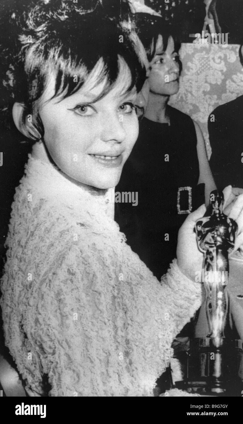 Actress Lyudmila Savelyeva as Natasha Rostova in Sergei Bondarchuk s ...