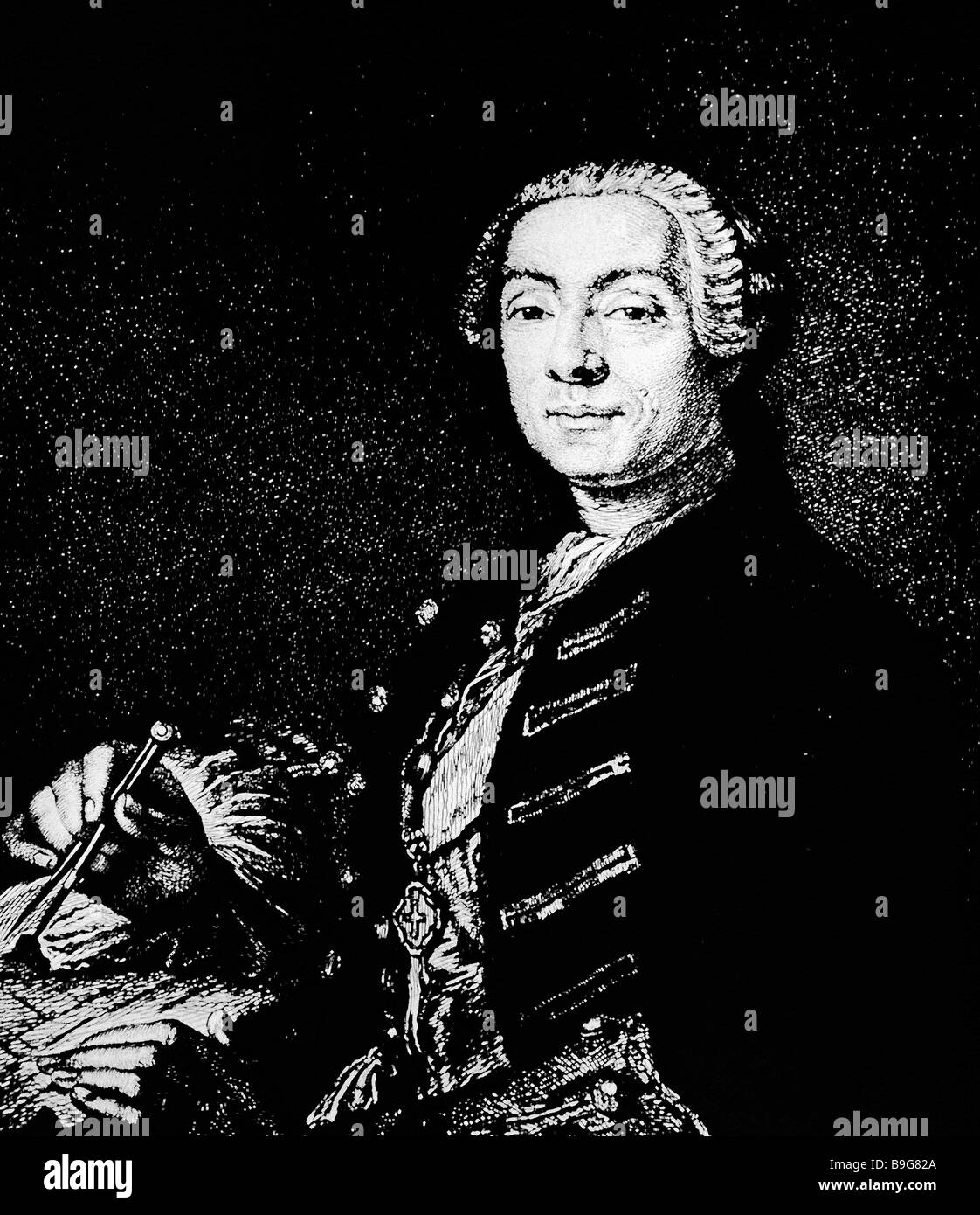 Architect Bartolomeo Rastrelli 1700 1771 Stock Photo - Alamy