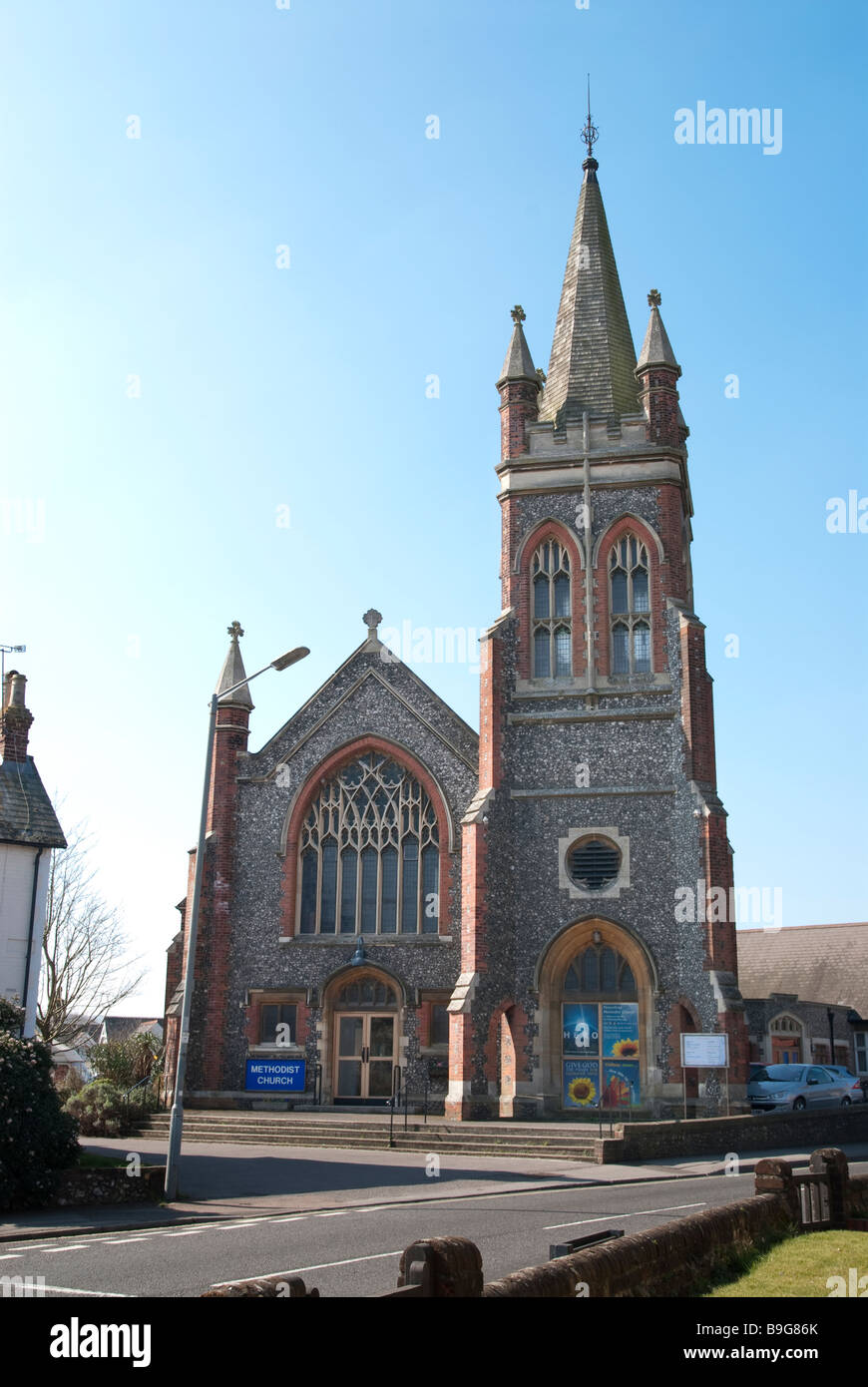Methodist Church Petersfield Stock Photo - Alamy