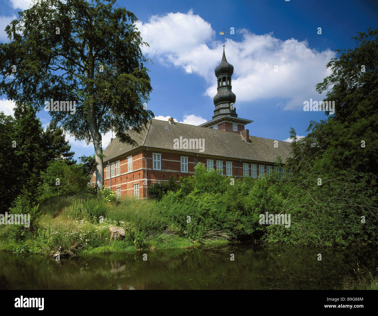 Germany Schleswig-Holstein Husum palace Northern Germany sight ...