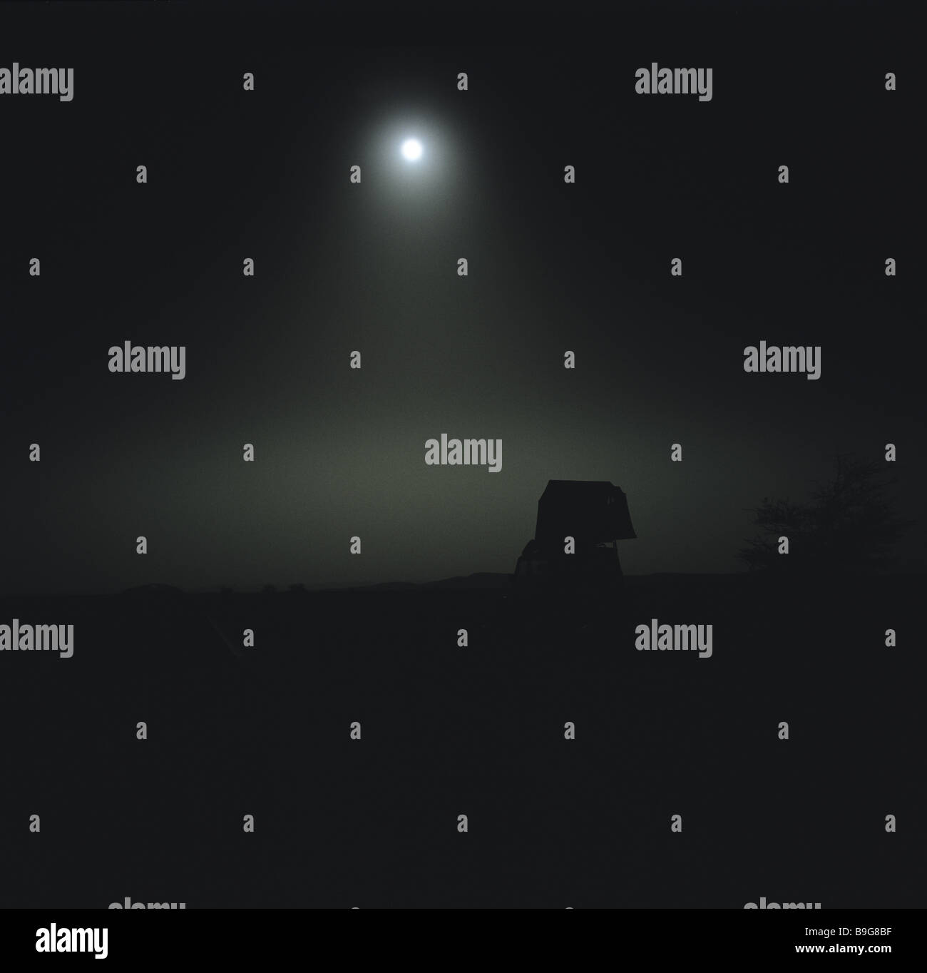 Night-heaven full moon Stock Photo - Alamy