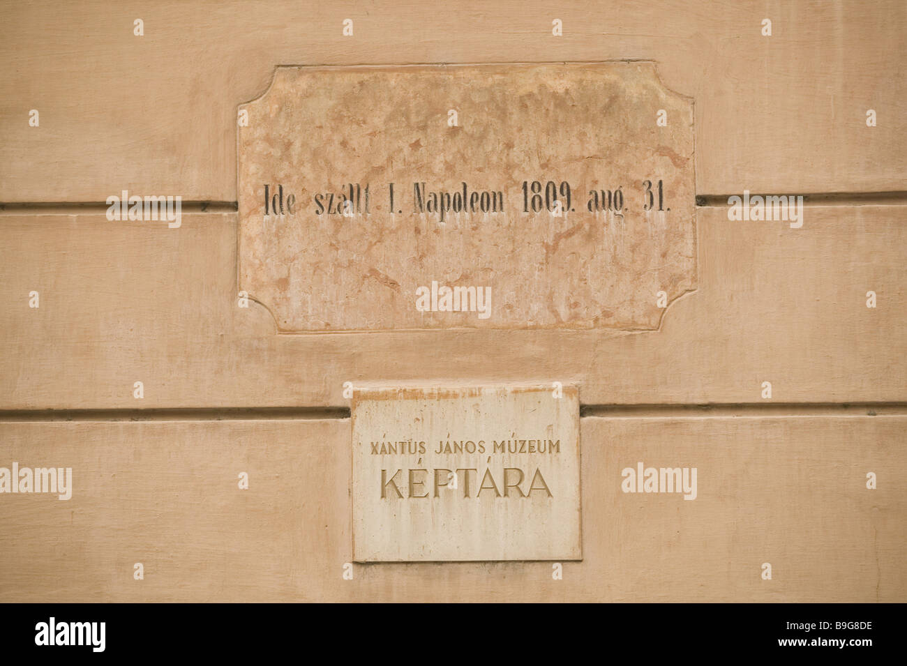 Napoleon house sign hi-res stock photography and images - Alamy