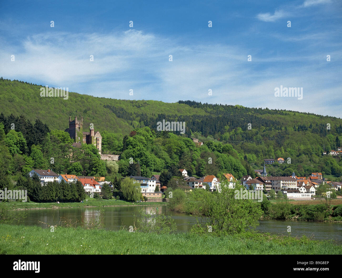 Castles of neckarsteinach hi-res stock photography and images - Alamy