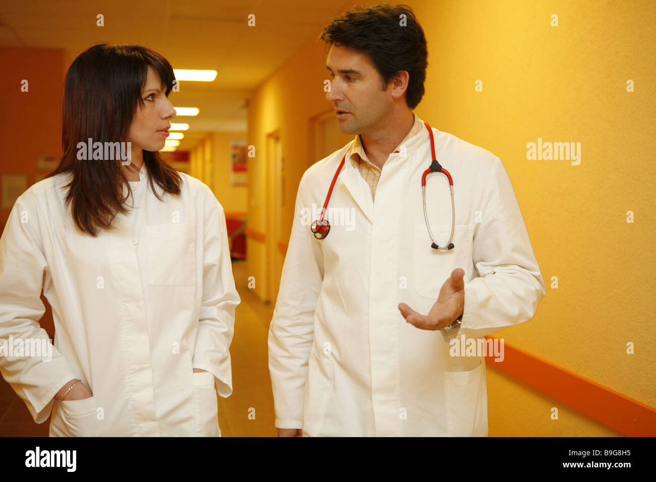 Portrait of doctors Stock Photo - Alamy