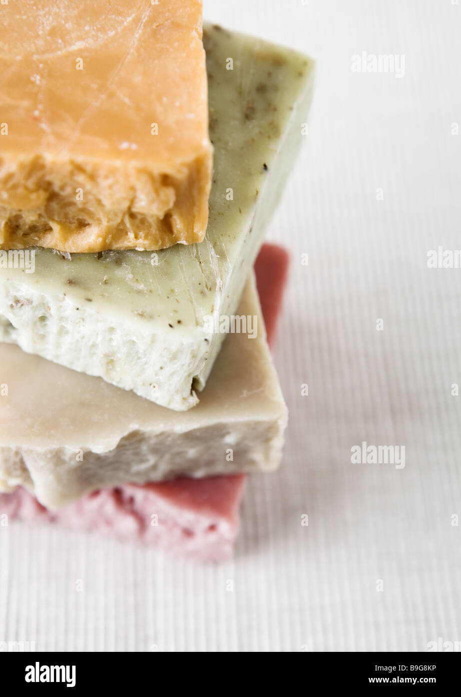 Soap-stack detail Stock Photo - Alamy