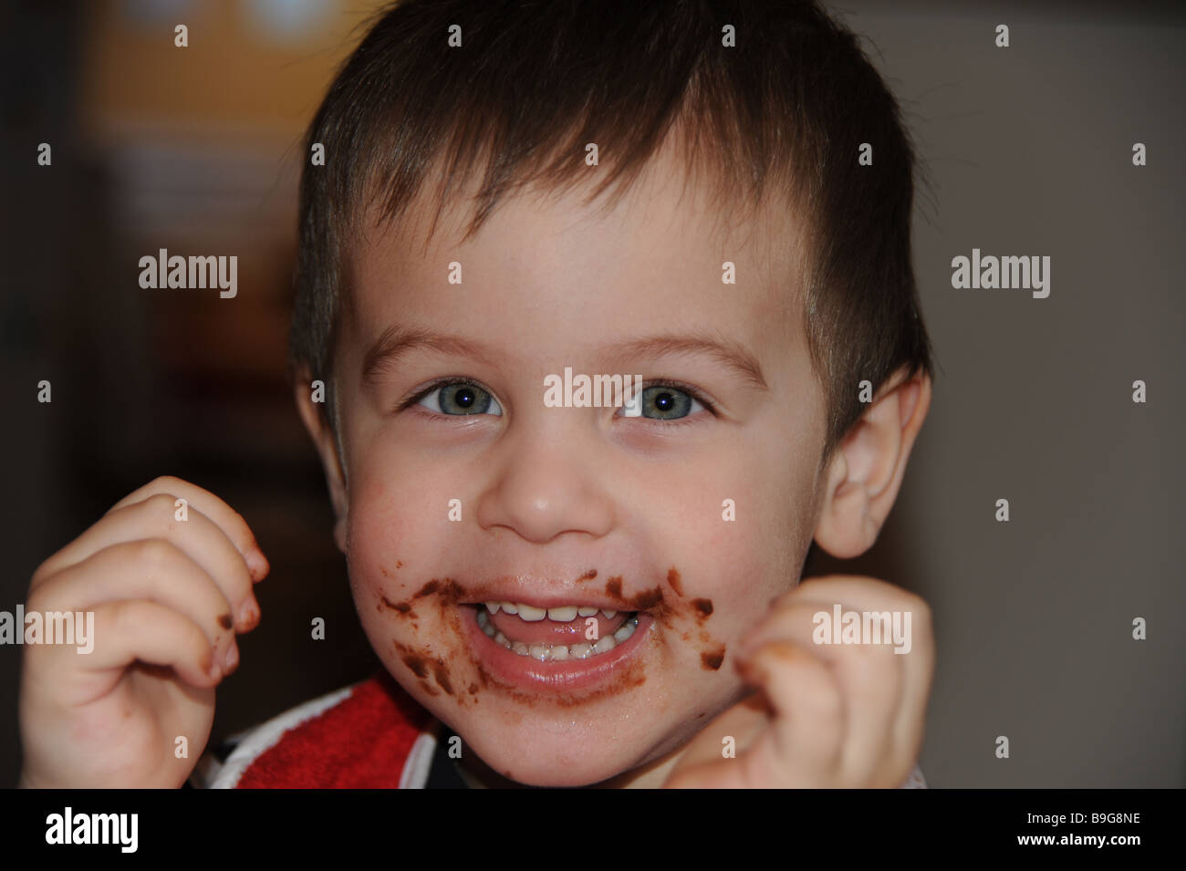 Nutella mouth hi-res stock photography and images - Alamy