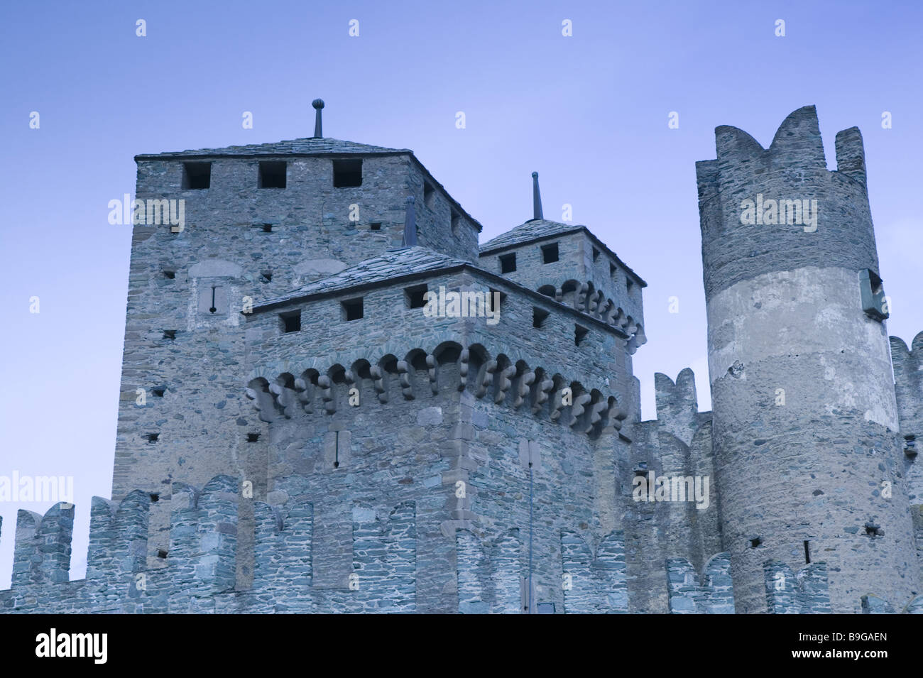 Castello di fenis hi-res stock photography and images - Alamy