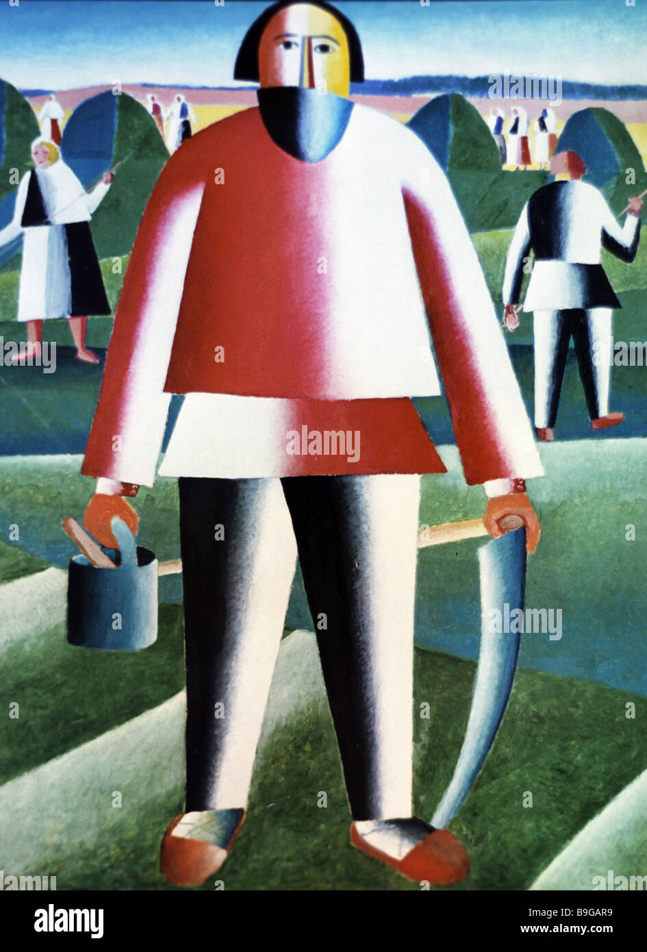 The Rippers by Kazimir Malevich reproduction Collection of the State ...