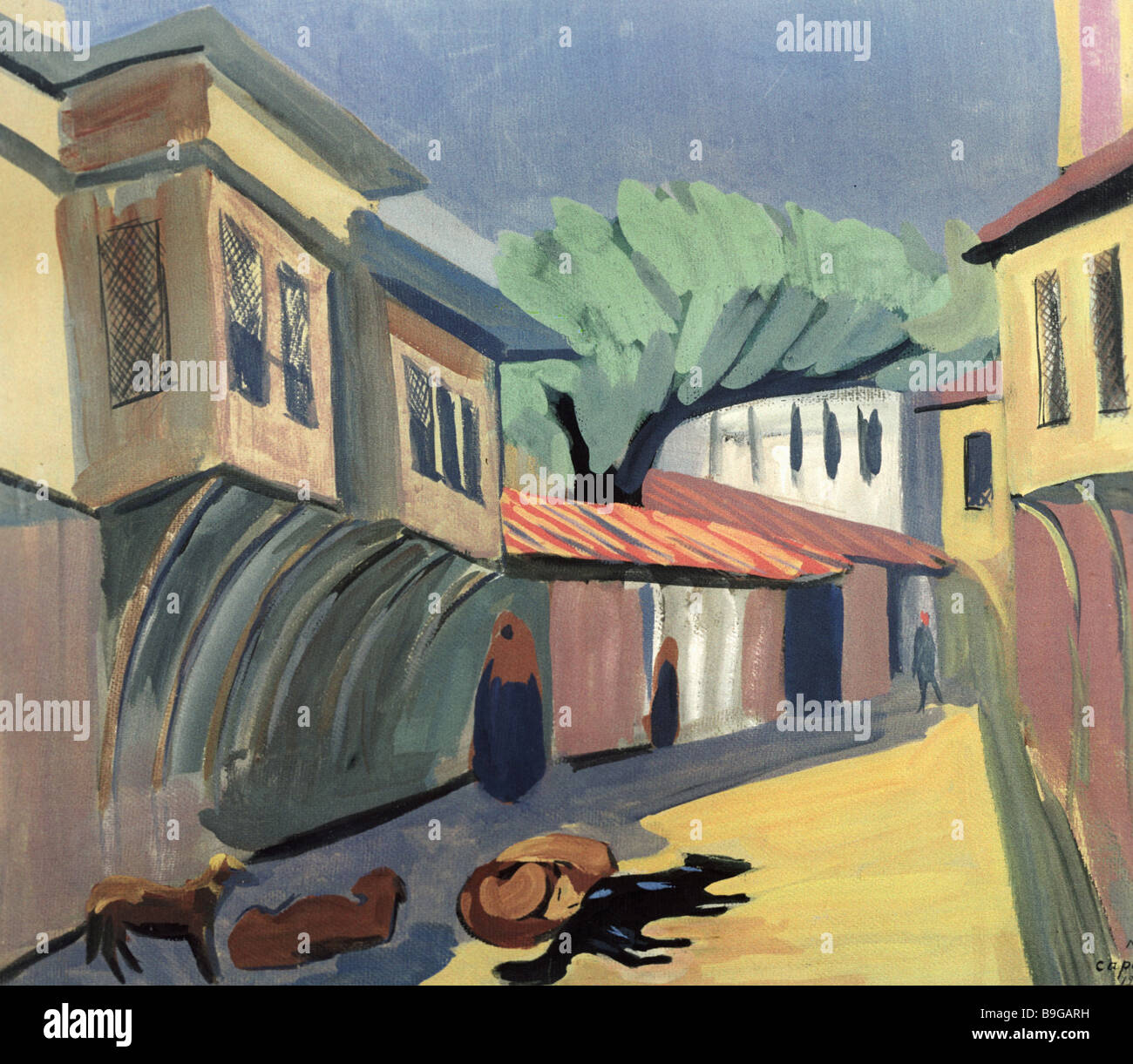 Dogs of Constantinople by Martiros Saryan reproduction Collection of ...