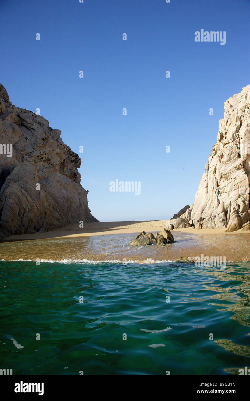 Mexico Baja California los cabos Cabo San Lucas rock-coast bathing-bay ...