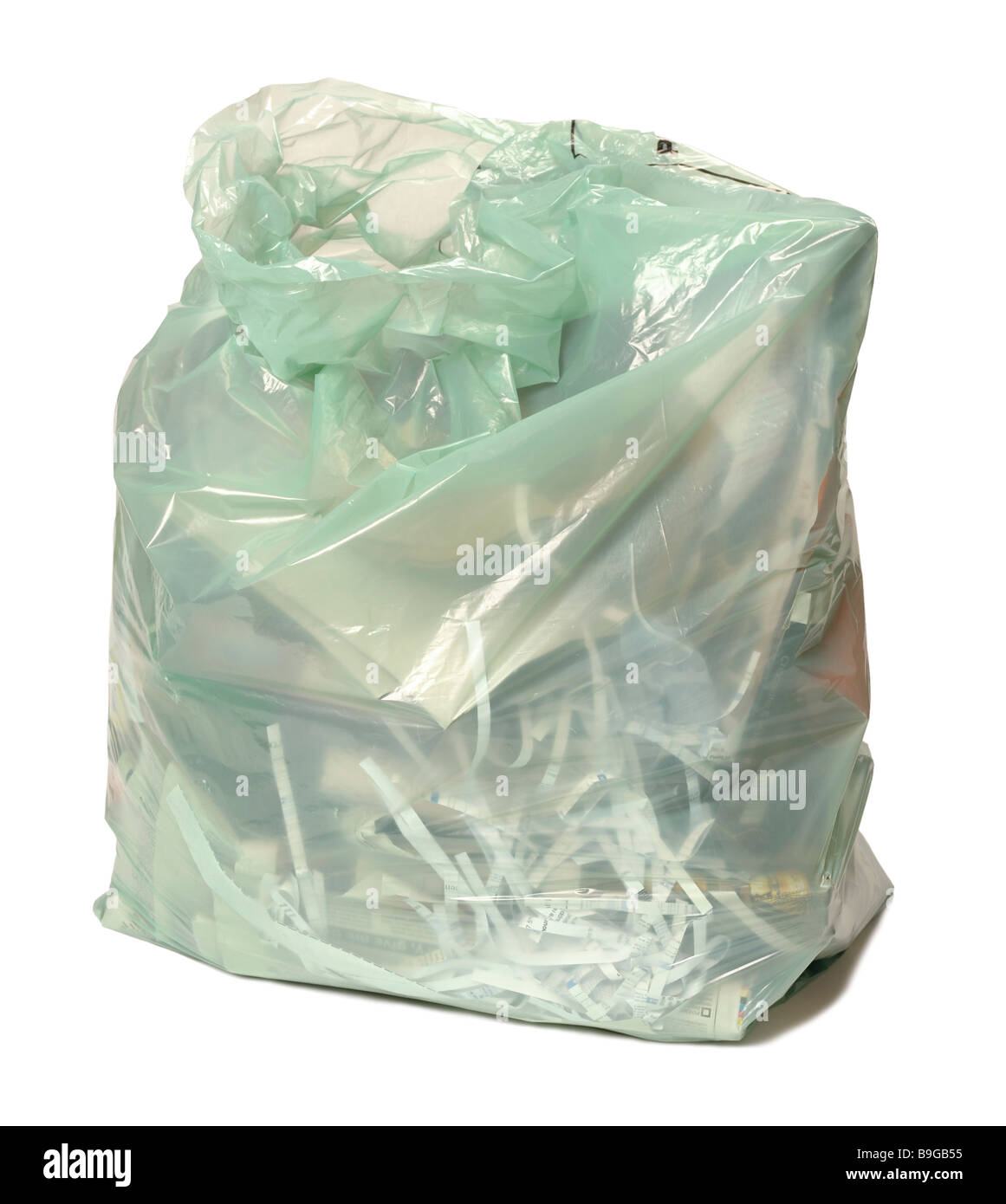 Bag of scrap paper for recycling Stock Photo - Alamy