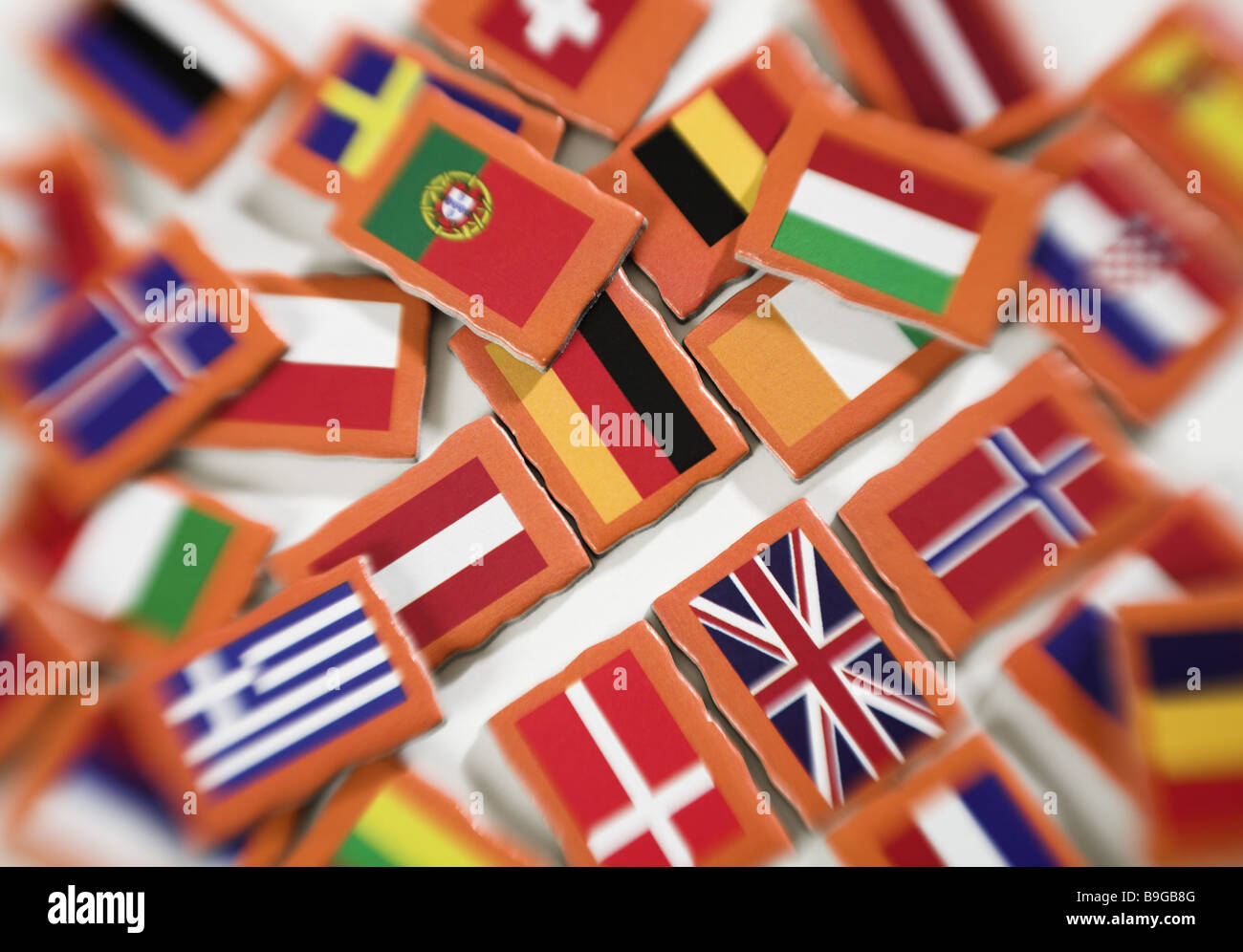 Puzzle flags European Stock Photo - Alamy