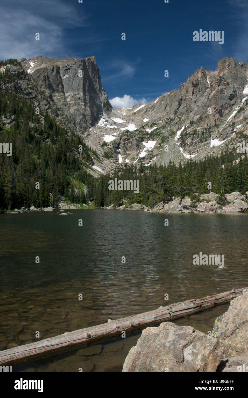 Dream Lake in Rocky Mountain National Park, Colorado Stock Photo - Alamy
