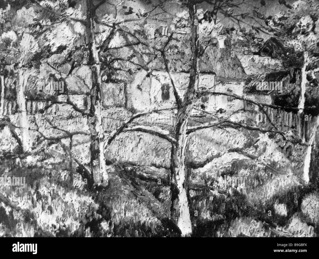 Kazimir Malevich Apple Trees in Blossom 1904 State Russian Museum St ...