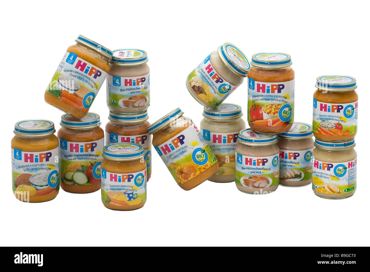 Hipp organic baby selection preserved food and drink Mather care jar ...