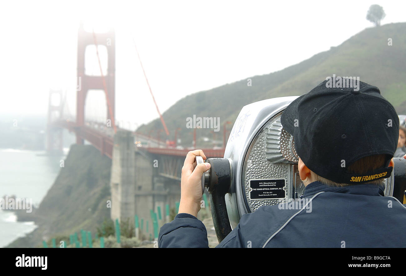 usa California San Francisco golden Gate bridge shores child coin ...