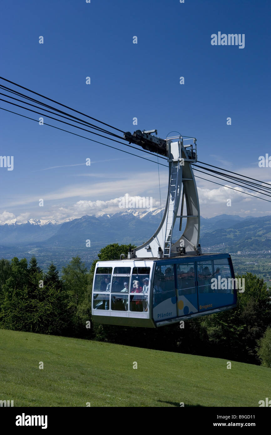 Austria Vorarlberg Bregenz deposits Pfänder-railway Alps trip ...