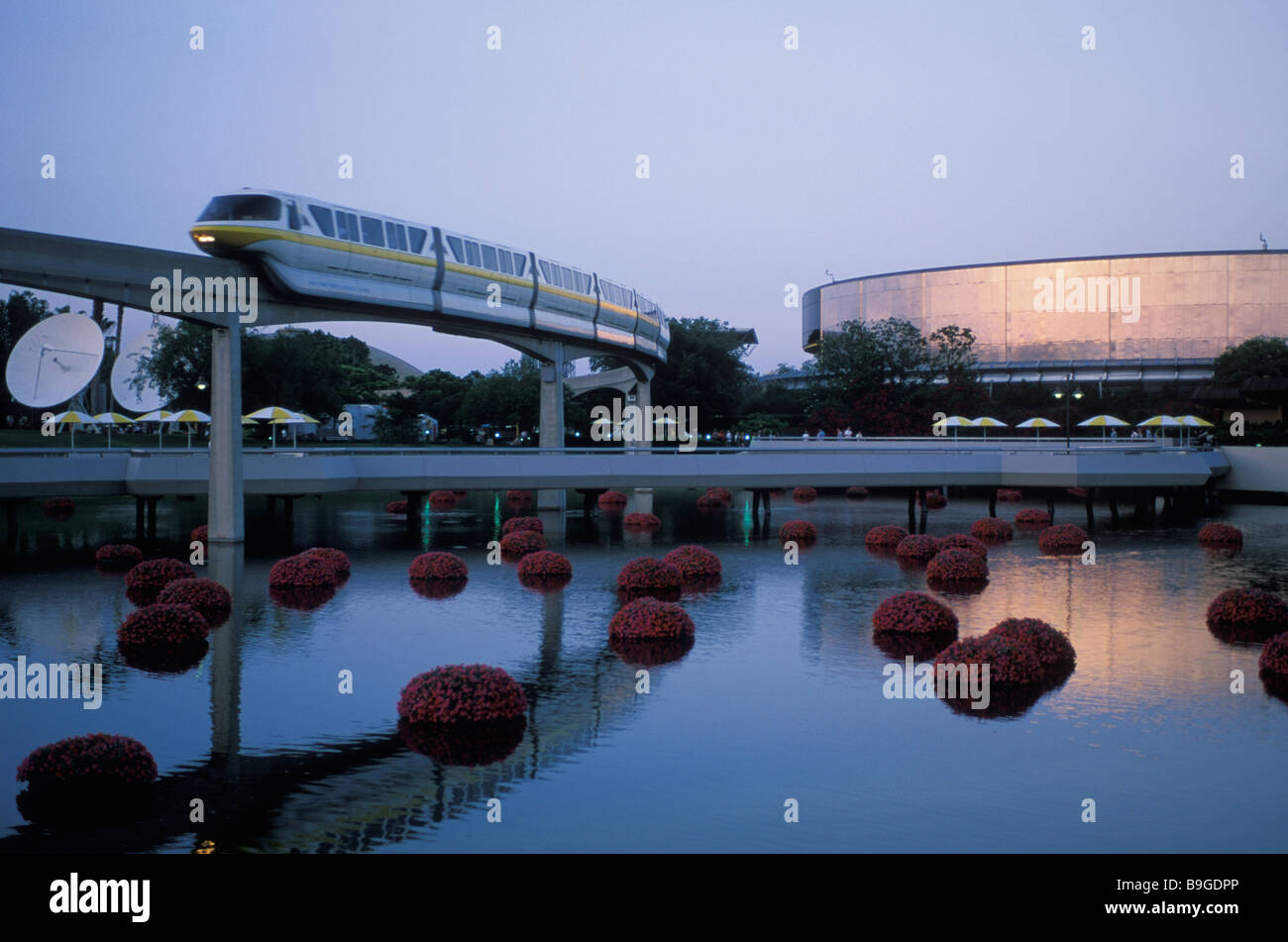 Monorail Epcot Center Disney World High Resolution Stock Photography ...