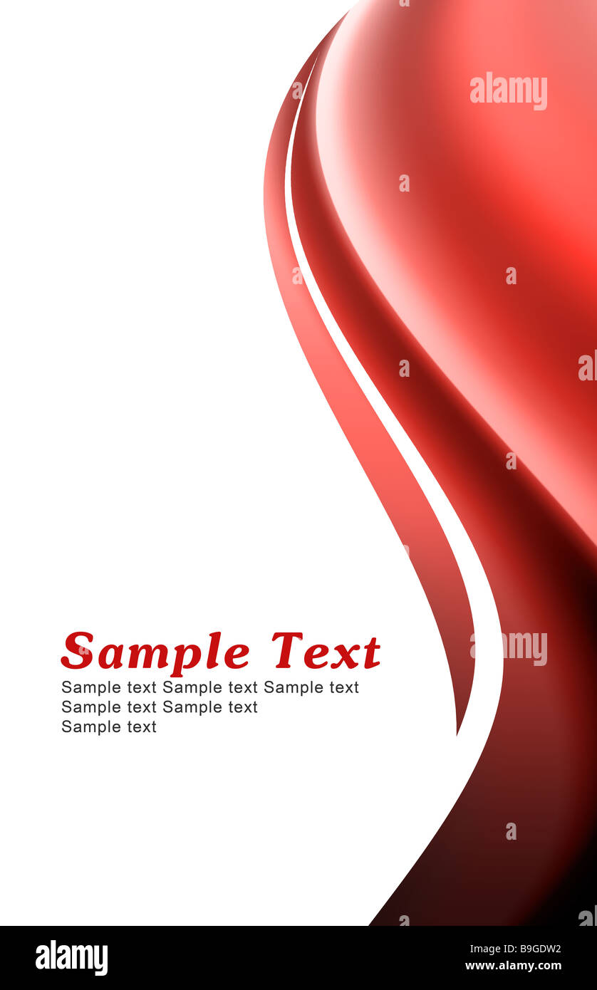 Simple red template Stock Photo - Alamy
