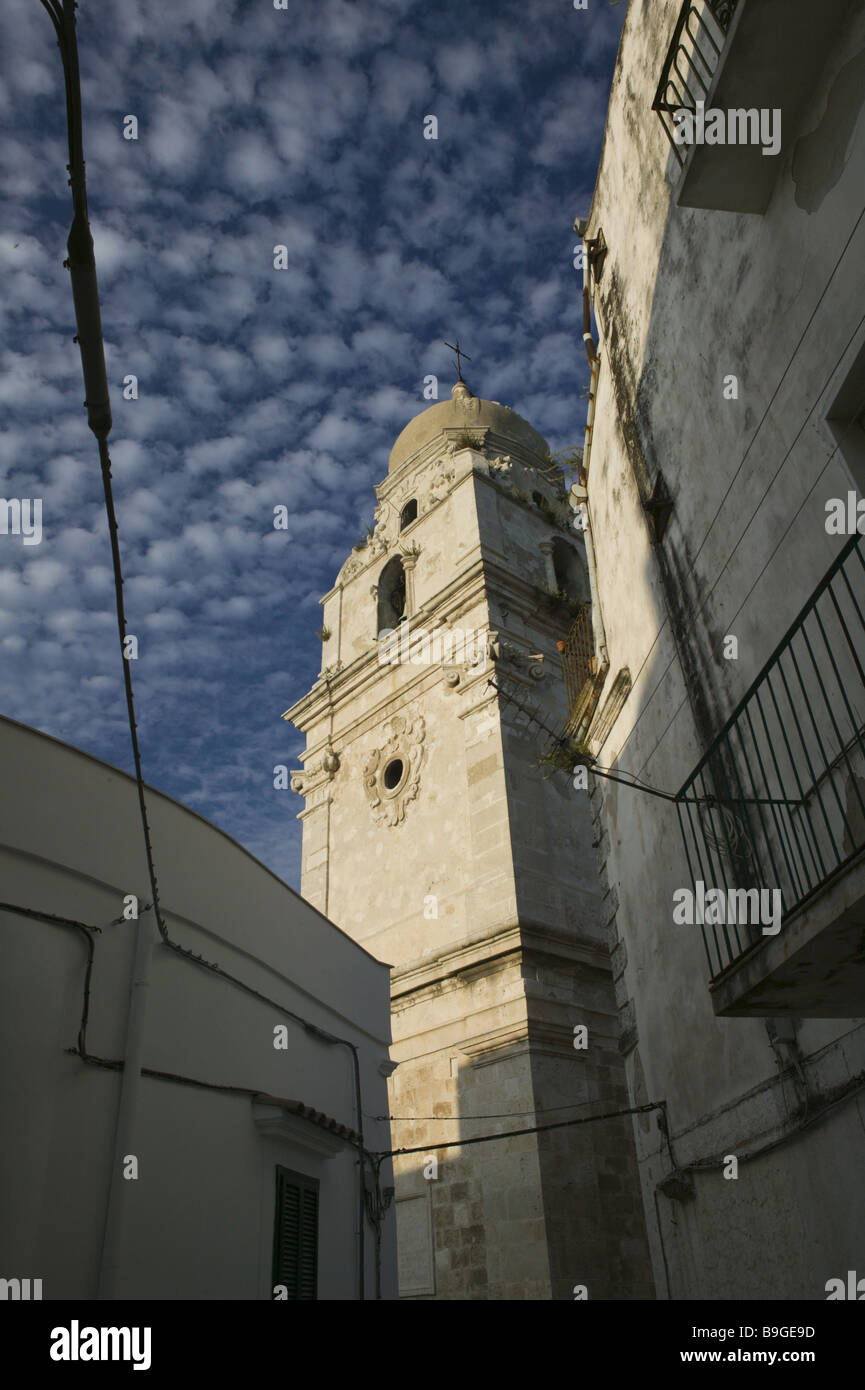 Italy Apulia Promontorio Del Gargano Vieste cathedral detail South ...