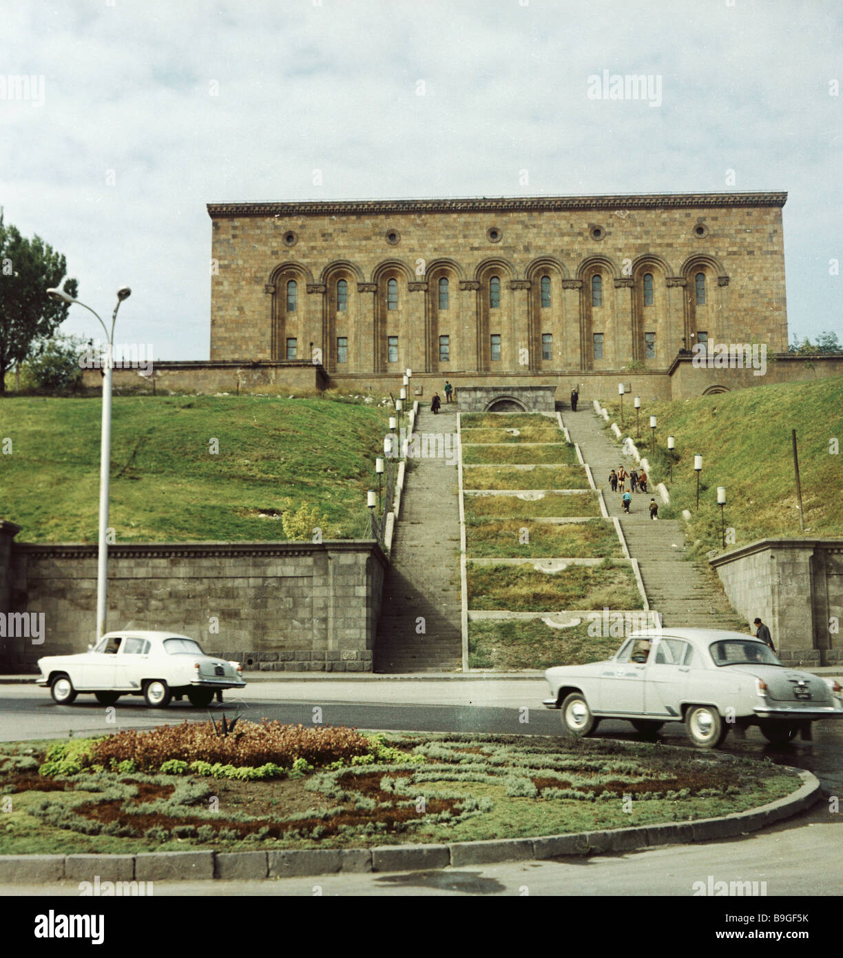 The Yerevan Brandy Distillery central building Stock Photo - Alamy
