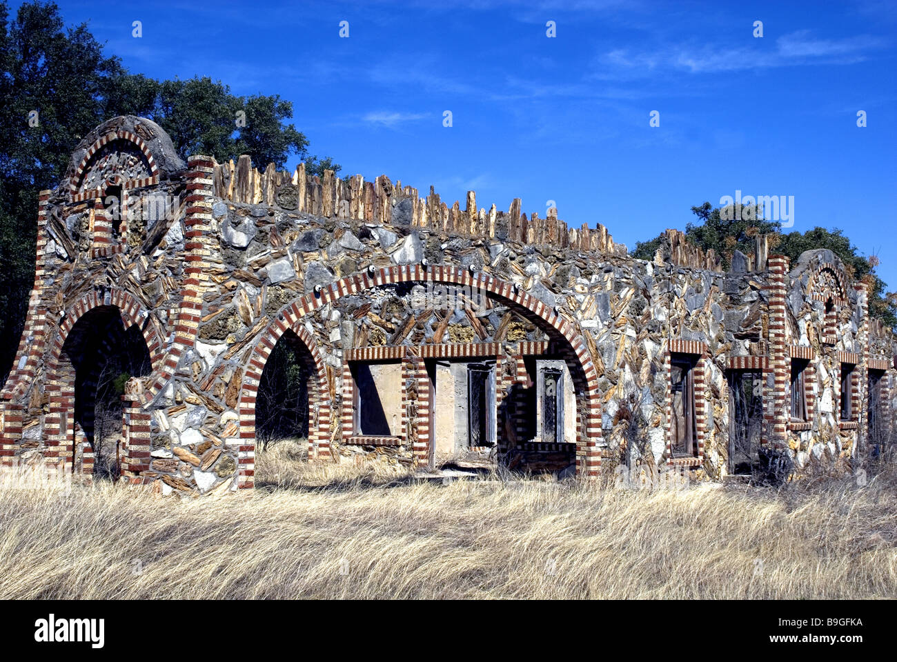 Abandoned Rock Structure Stock Photo - Alamy