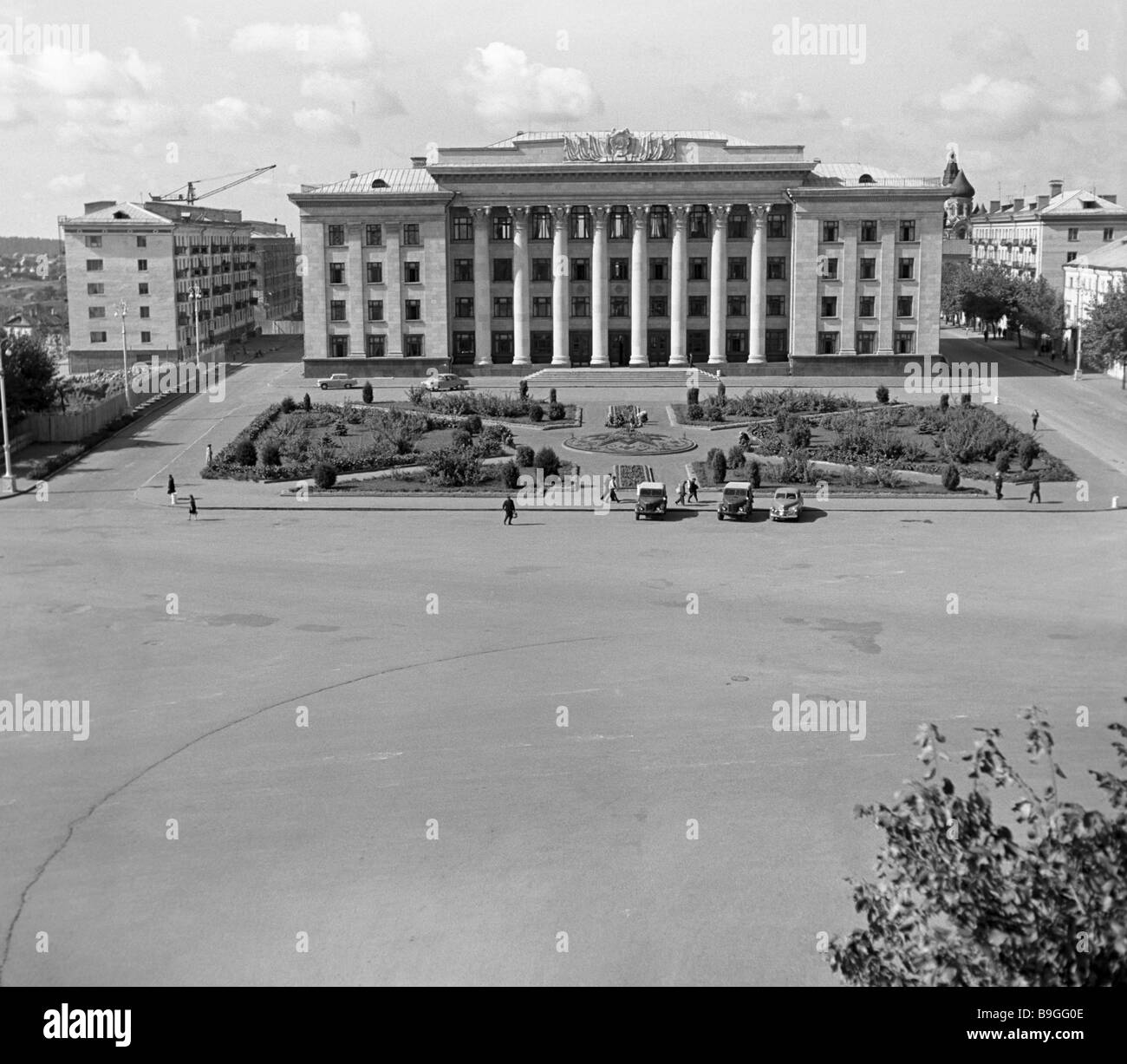 Lenin Square in Zhitomir Stock Photo - Alamy