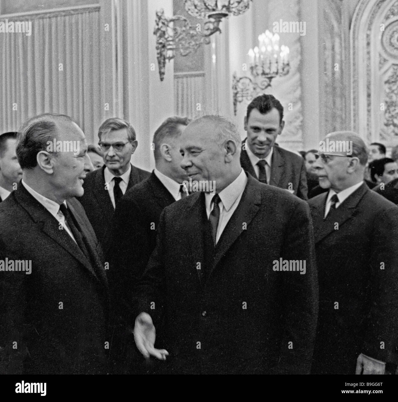 CPSU CC Politburo member and Chairman of the Presidium of the USSR ...