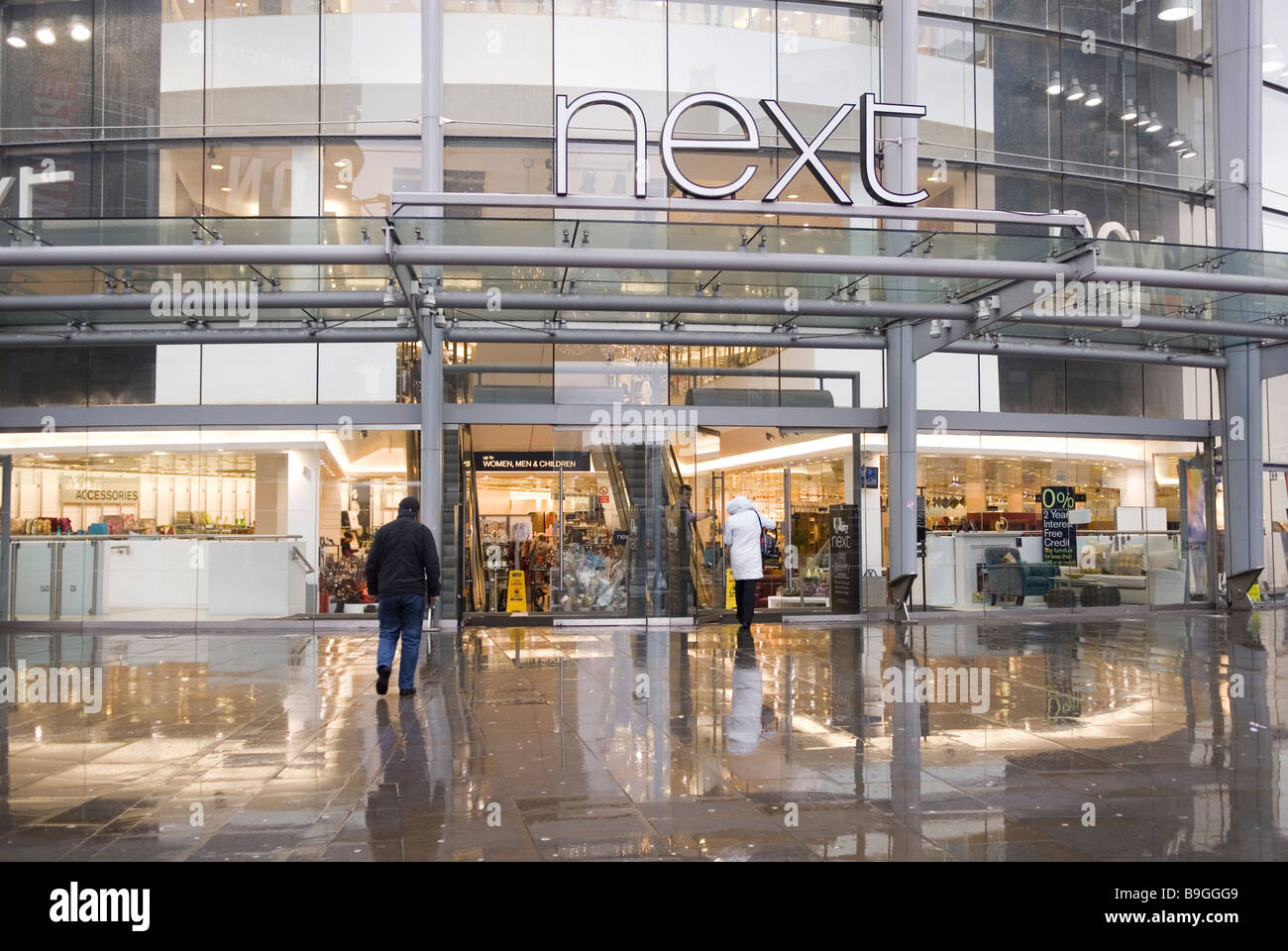 Next homeware and clothing store in Manchester city centre UK England ...