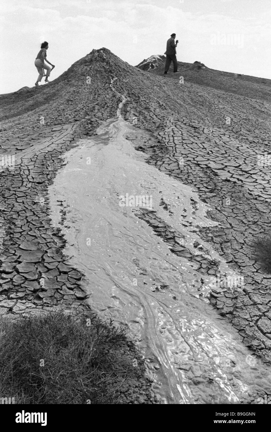 A mud volcano on the Apsheron Peninsula Stock Photo - Alamy