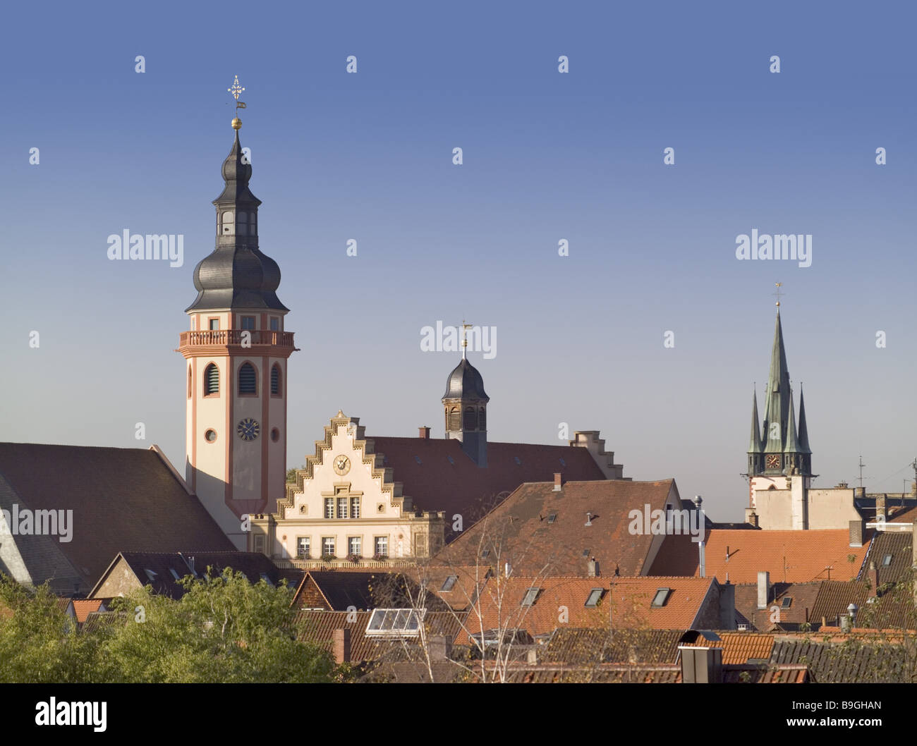 Germany Karlsruhe Durlach Old Town Stock Photo - Alamy