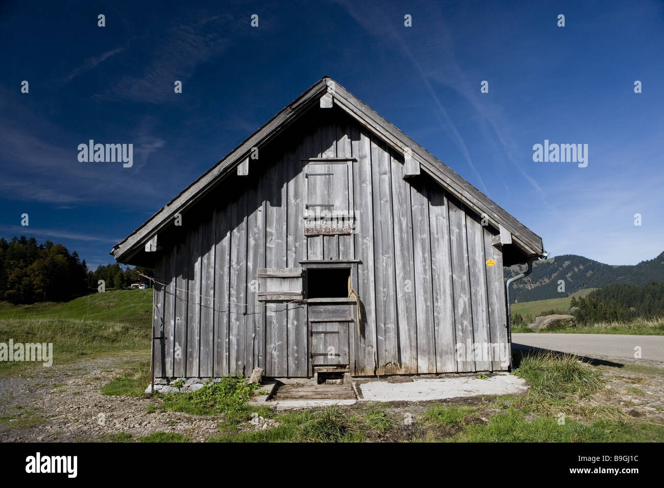 Switzerland Toggenburg Schwägalp Säntis wood-alp Stock Photo - Alamy