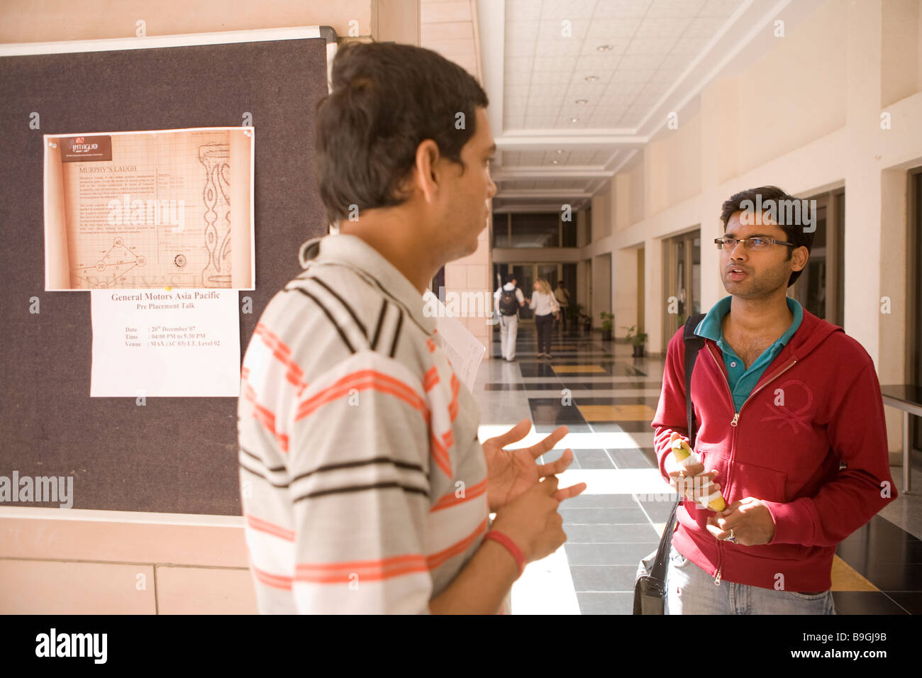 India Hyderabad Hi Tech City Indian School of Business Students Stock ...