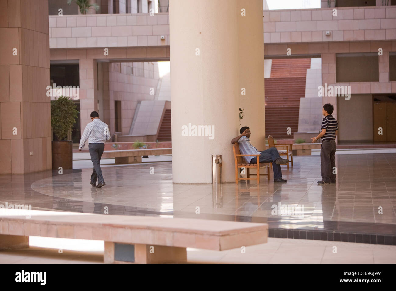 India Hyderabad Hi Tech City Indian School of Business Stock Photo - Alamy