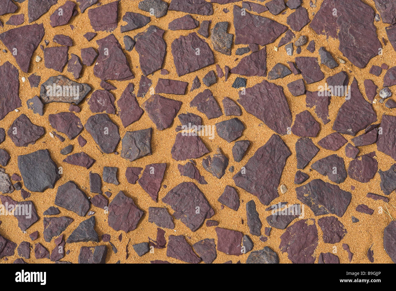 Stones desert-sand close-up lie Stock Photo - Alamy