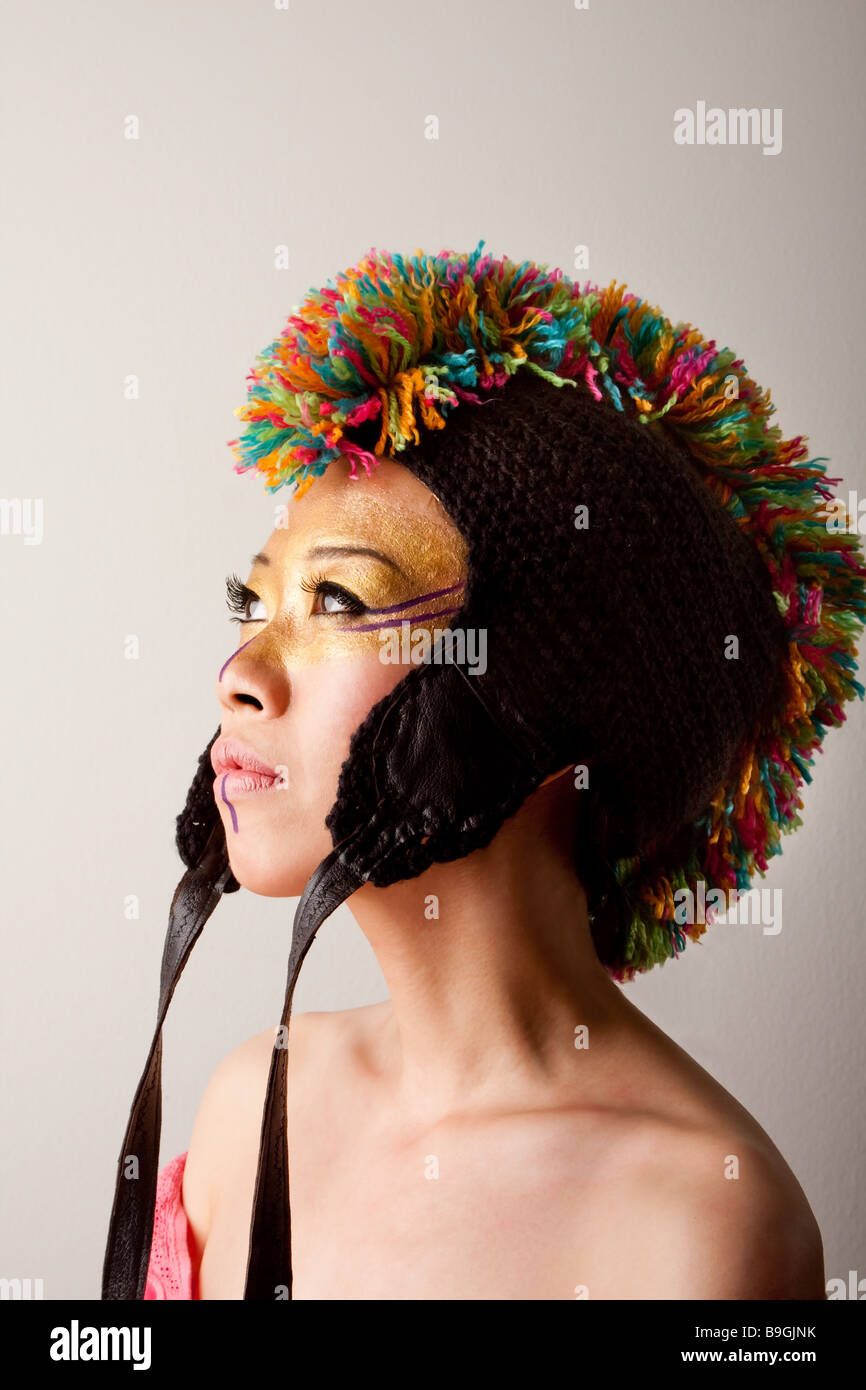 Beautiful Asian Mohawk Girl: A Blend of Strength and Grace