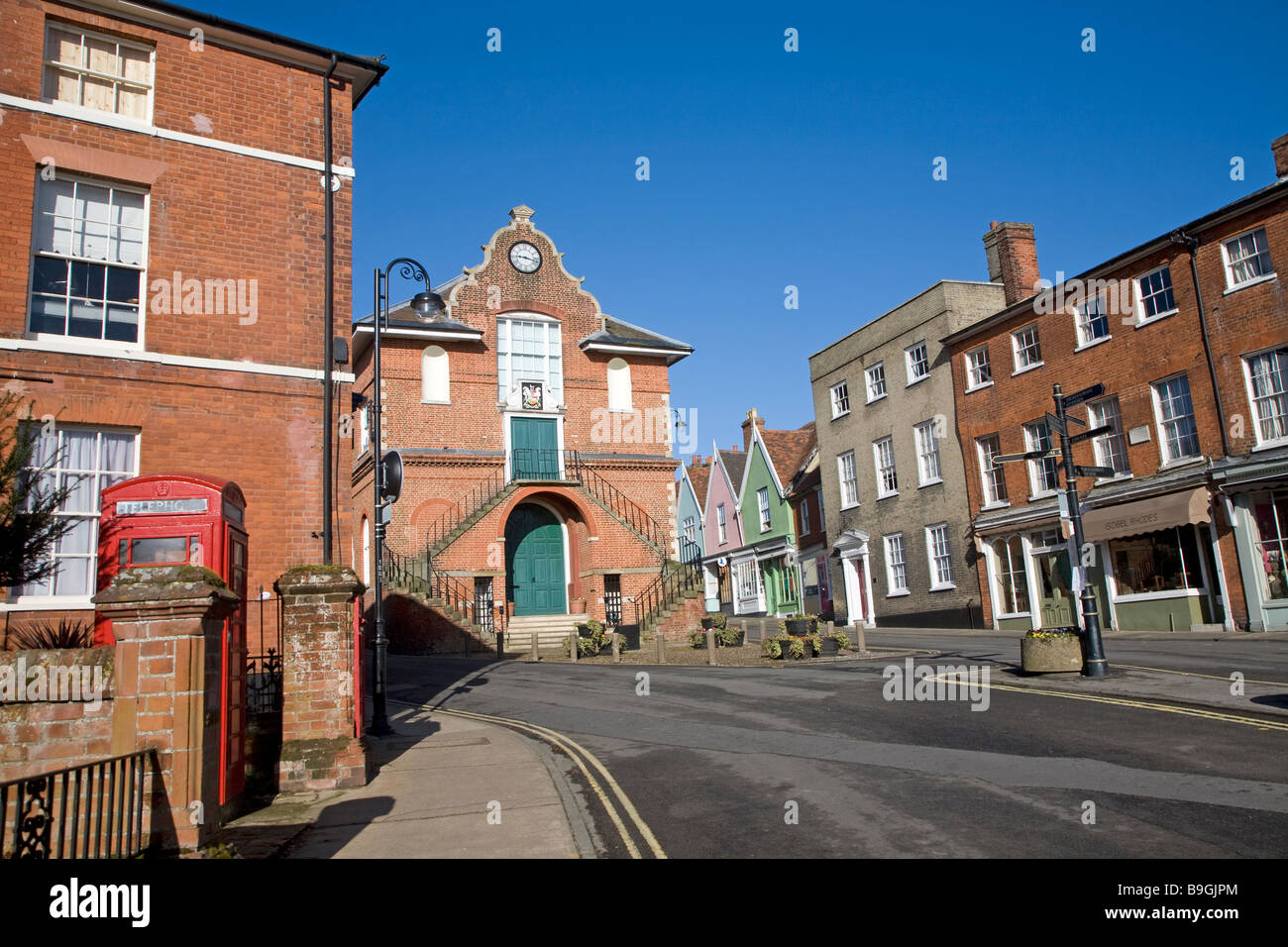 The Shire hall Woodbridge Suffolk England Stock Photo - Alamy