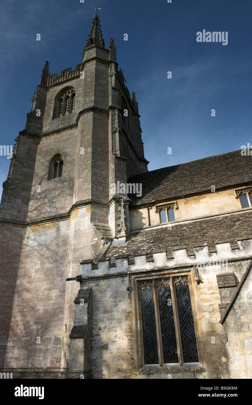 Church Castle Coombe Wiltshire Stock Photo - Alamy