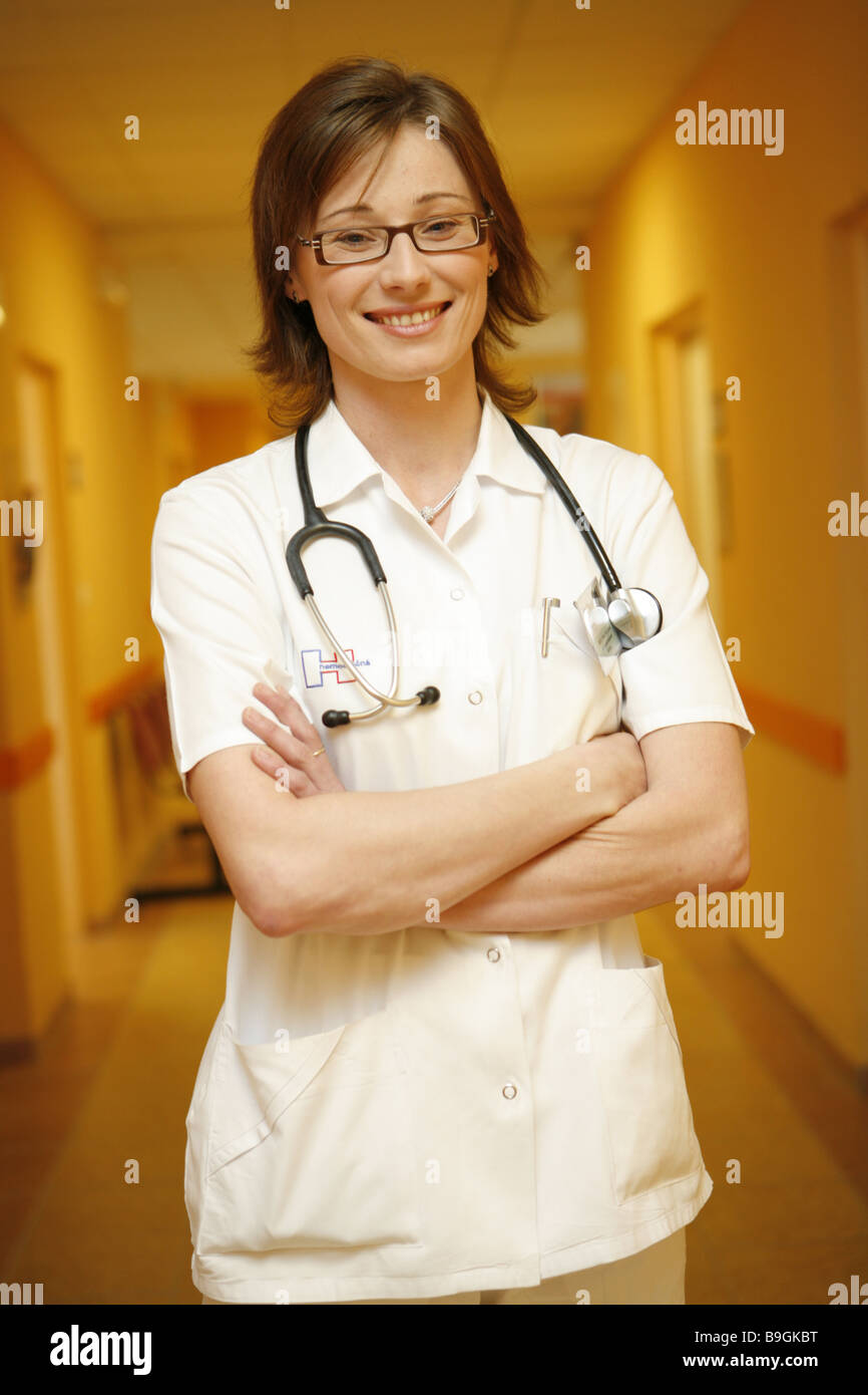 Portrait of doctor Stock Photo - Alamy