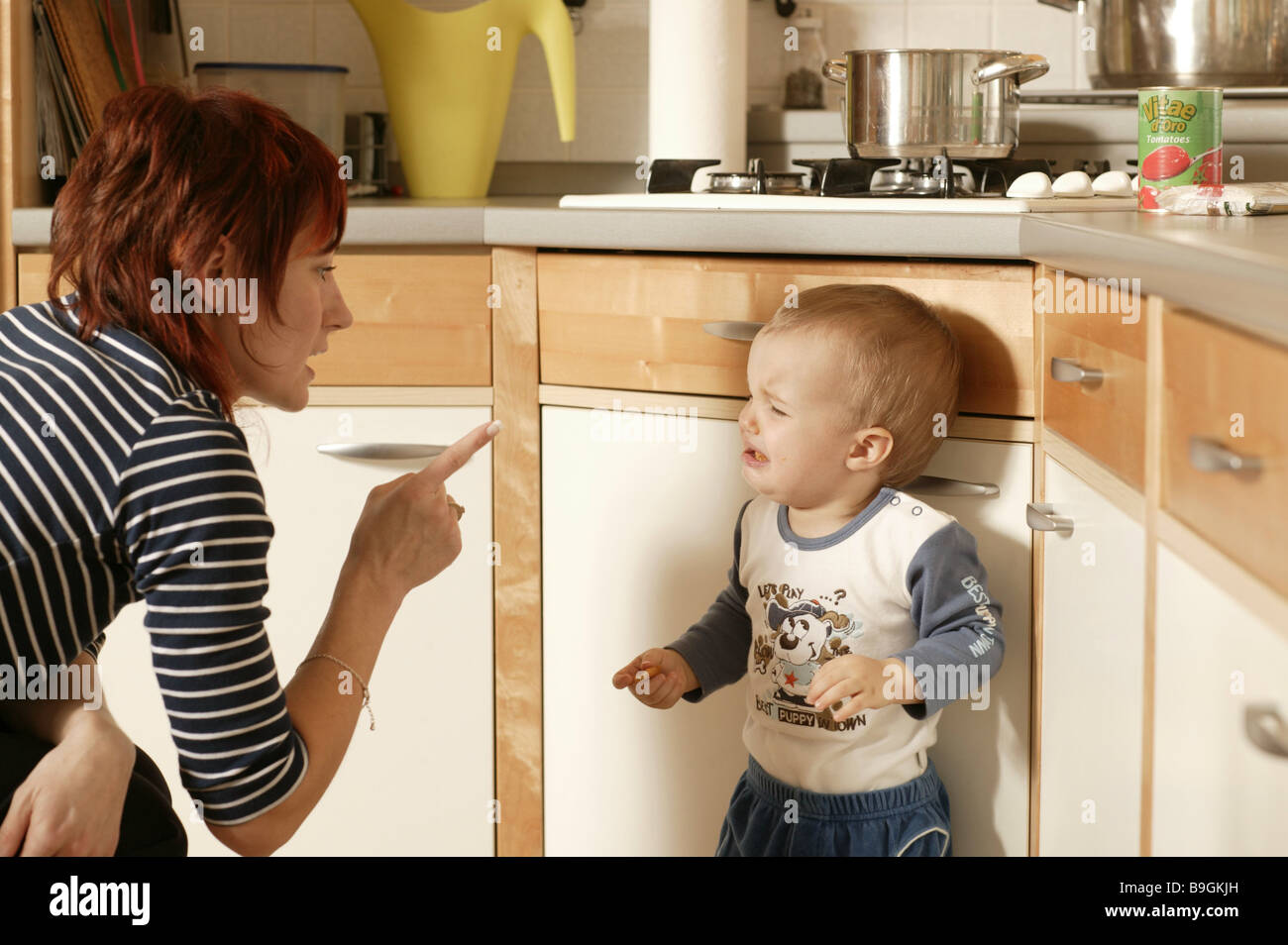 Reprimand child hi-res stock photography and images - Alamy