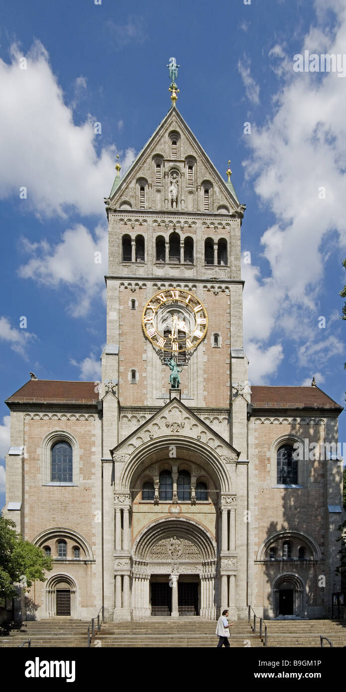 Germany Bavaria Munich Saint-Anna-place parish-church St. Anna Anna ...